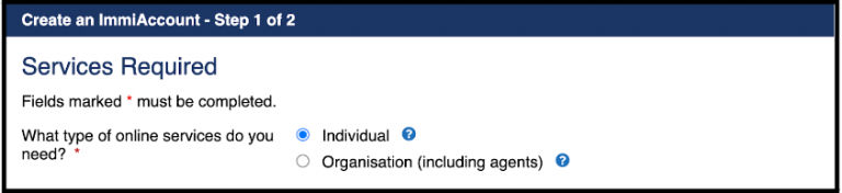 How to create an ImmiAccount: Step-by-Step Guide