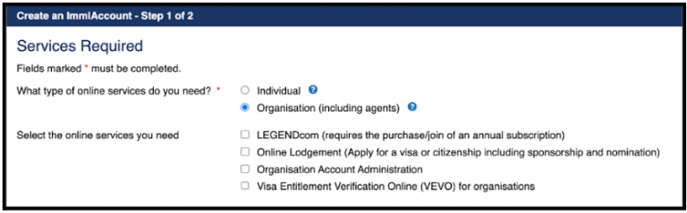 How to create an ImmiAccount: Step-by-Step Guide