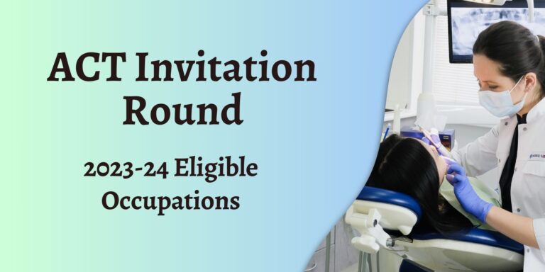 ACT Invitation Round | Canberra Immigration Round